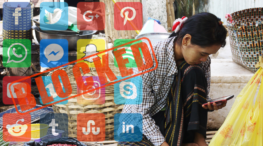 COVID-19 and a coup: Blockage of internet and social media access ...