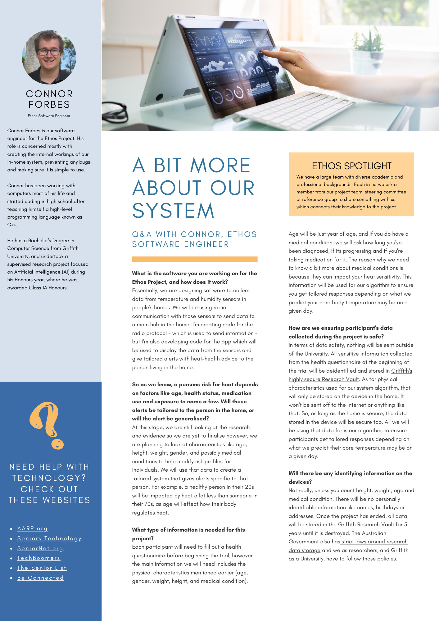 Ethos March 2023 Newsletter - The Ethos Project