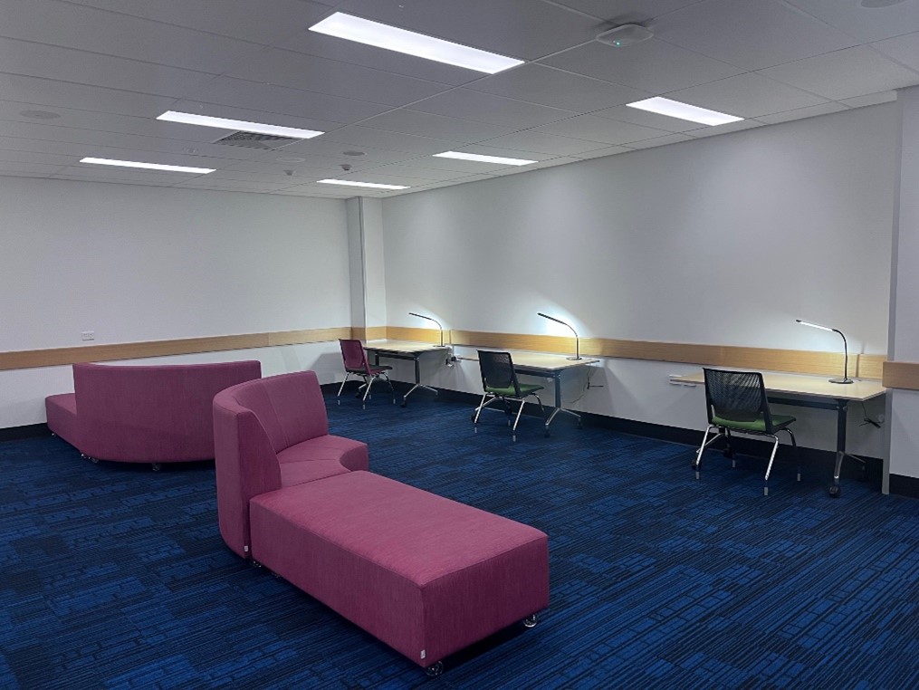 There is a new sensory friendly study space at the Nathan Library ...