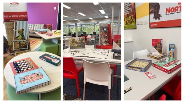 Library relaxation stations: take a break from your studies - Library ...