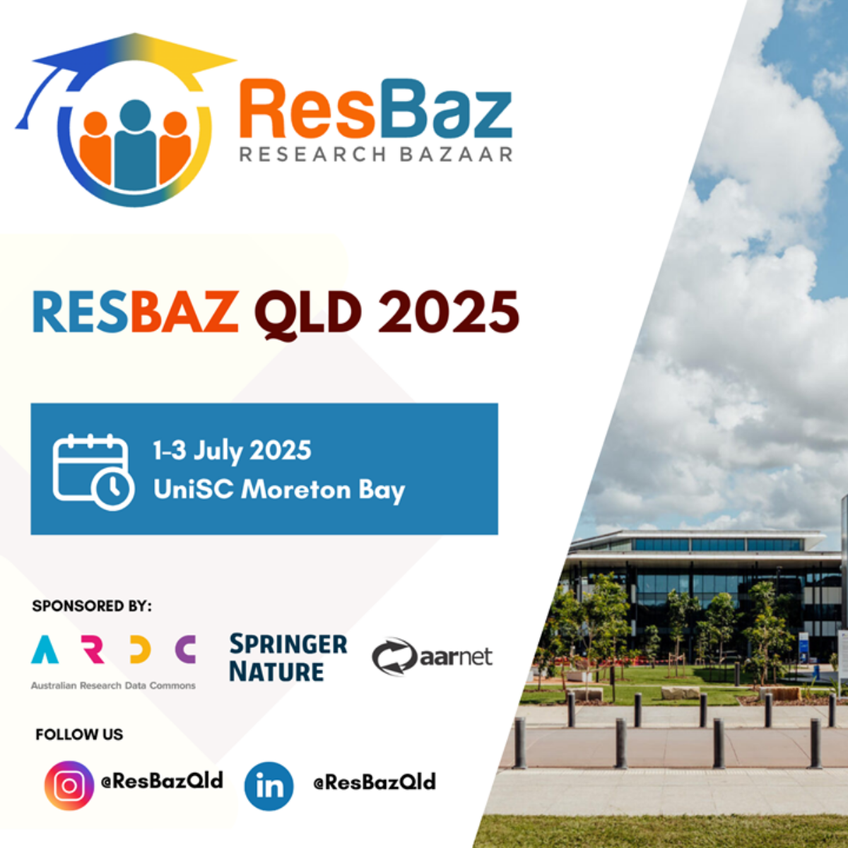 Registrations are now open for ResBaz QLD 2025! - Library Connect